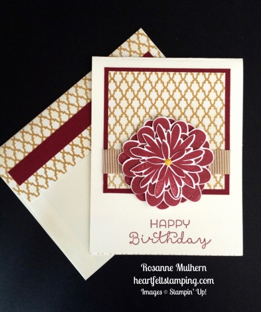Flower Patch Birthday - Heartfelt Stamping