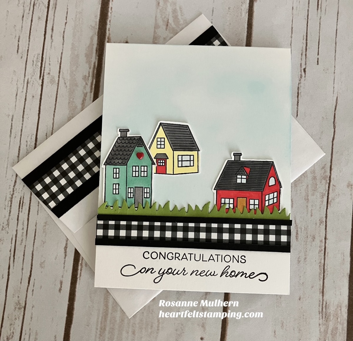 New Home Congratulations - Heartfelt Stamping
